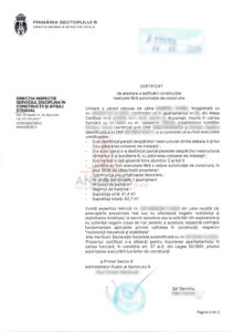 Acte necesare intrare in legalitate constructie sau lucrari