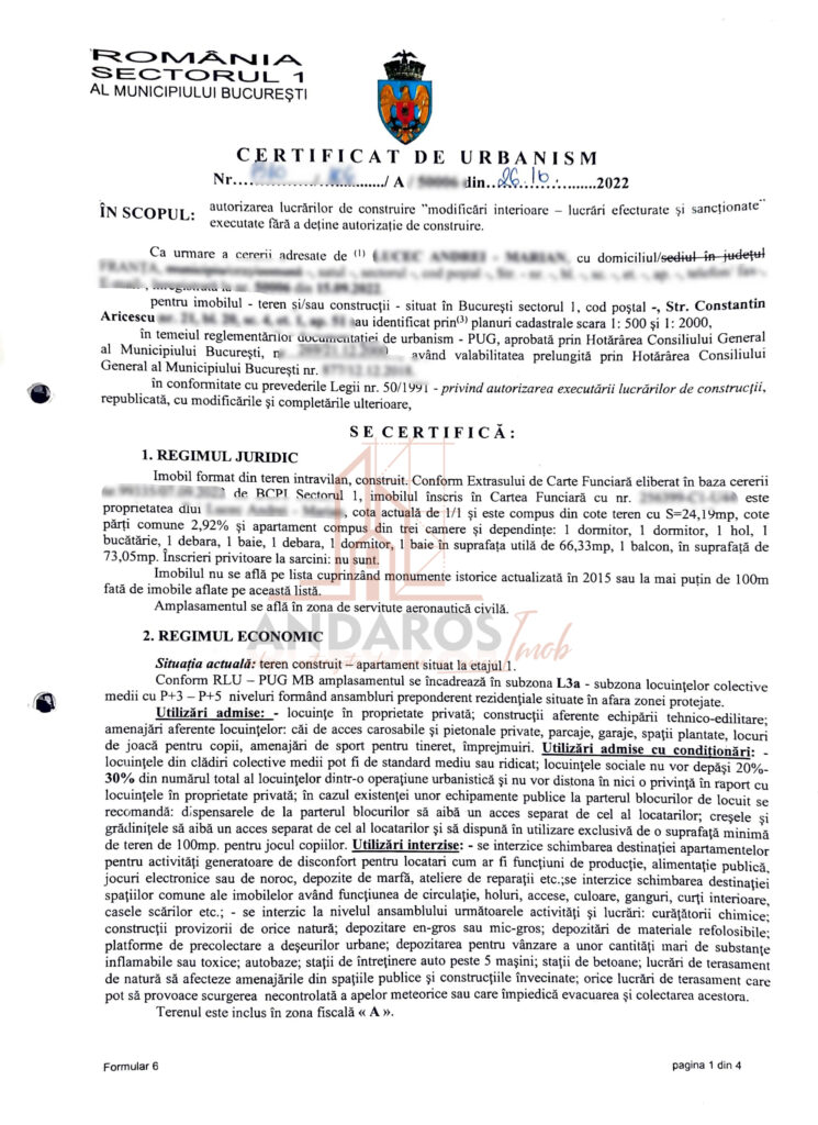 Acte necesare intrare in legalitate constructie sau lucrari